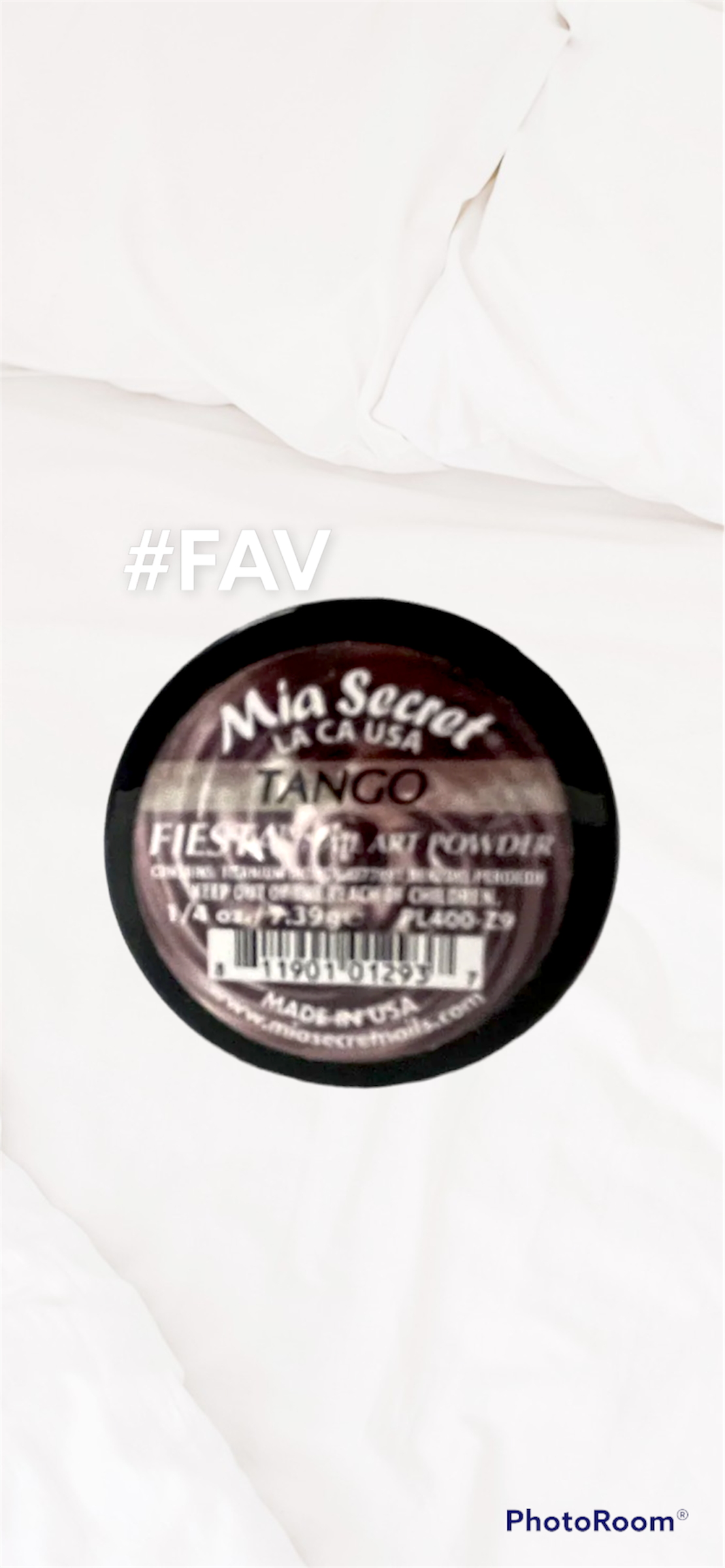 Mía Secret tango Acrylic Powder 1/4oz | Fancy Acrylic Vision